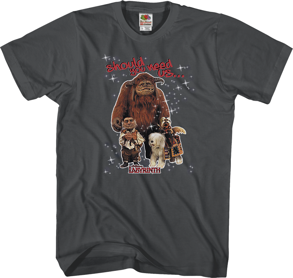 Should You Need Us Labyrinth T-Shirt