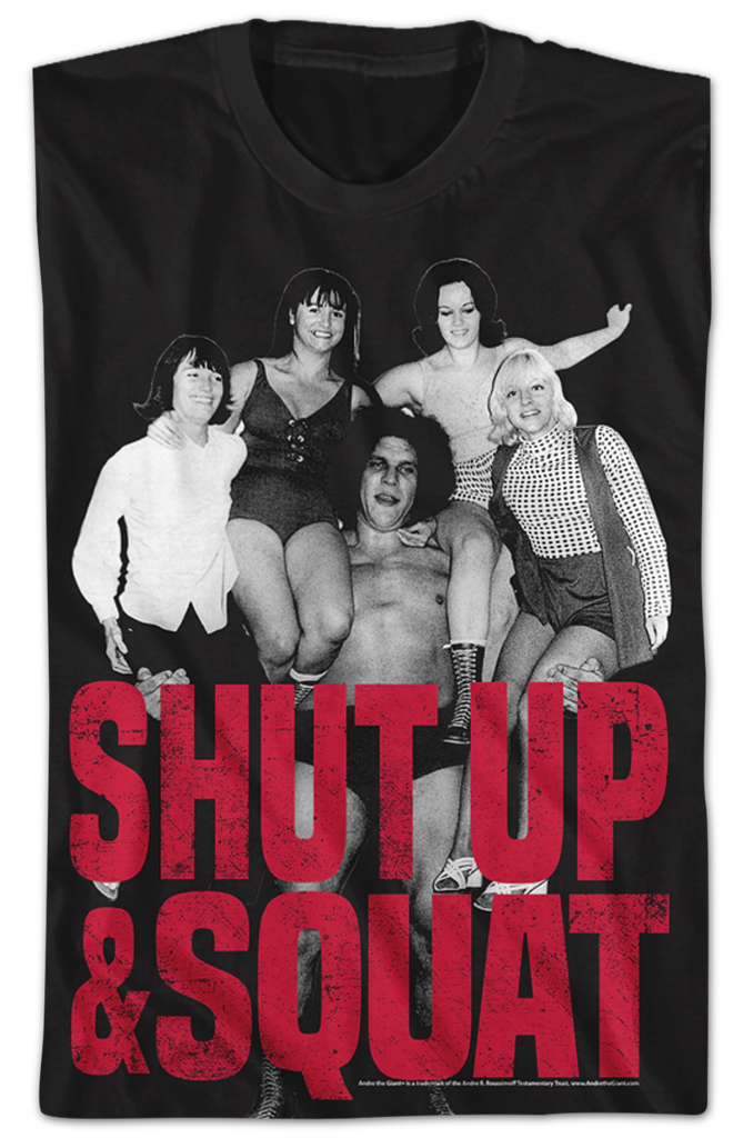 Shut Up And Squat Poster