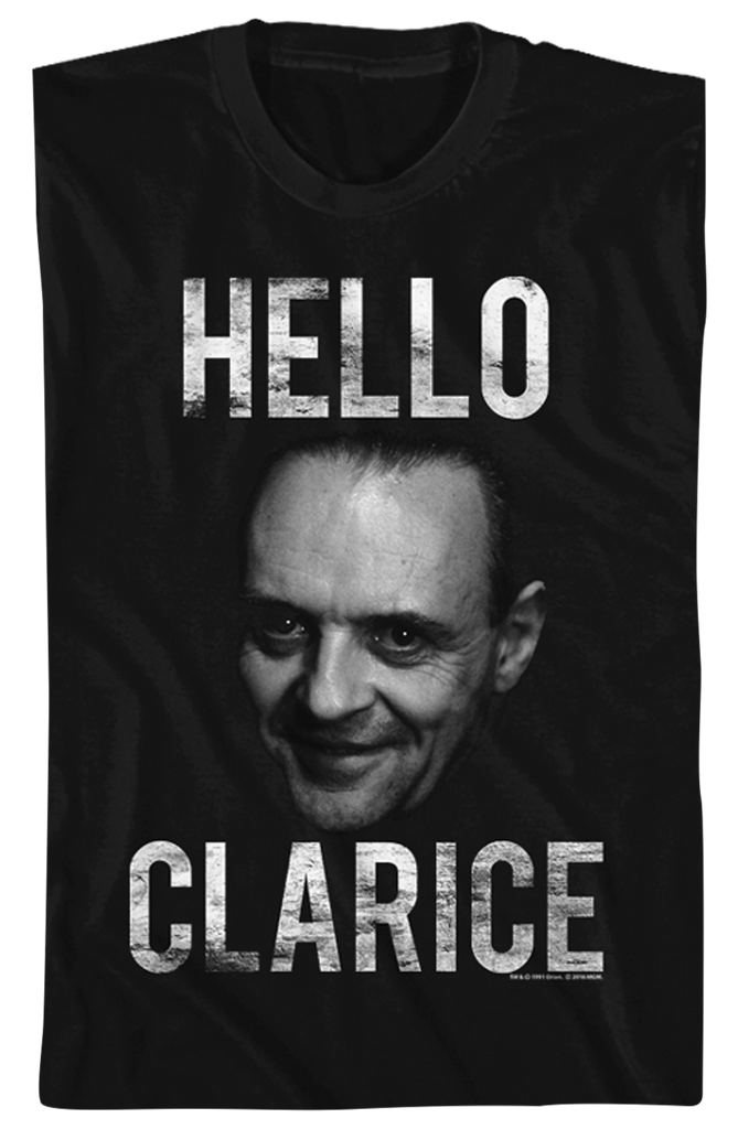 Silence of the Lambs Hello Clarice T-Shirt