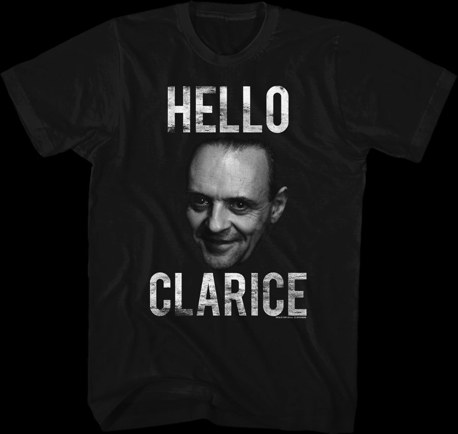 Silence of the Lambs Hello Clarice T-Shirt