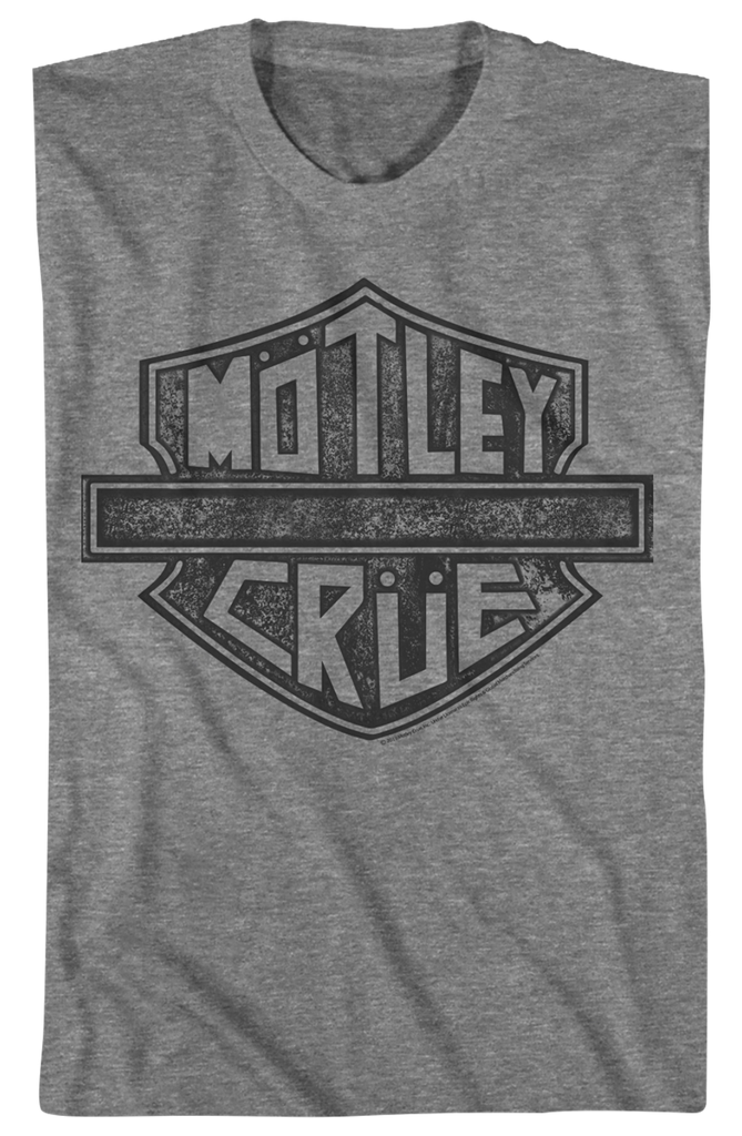 Simple Motorcycle Logo Motley Crue T-Shirt