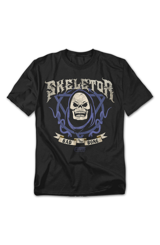 Skeletor Bad To The Bone Masters Of The Universe T-Shirt