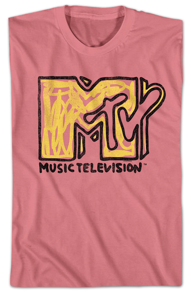 Sketch Logo MTV Shirt