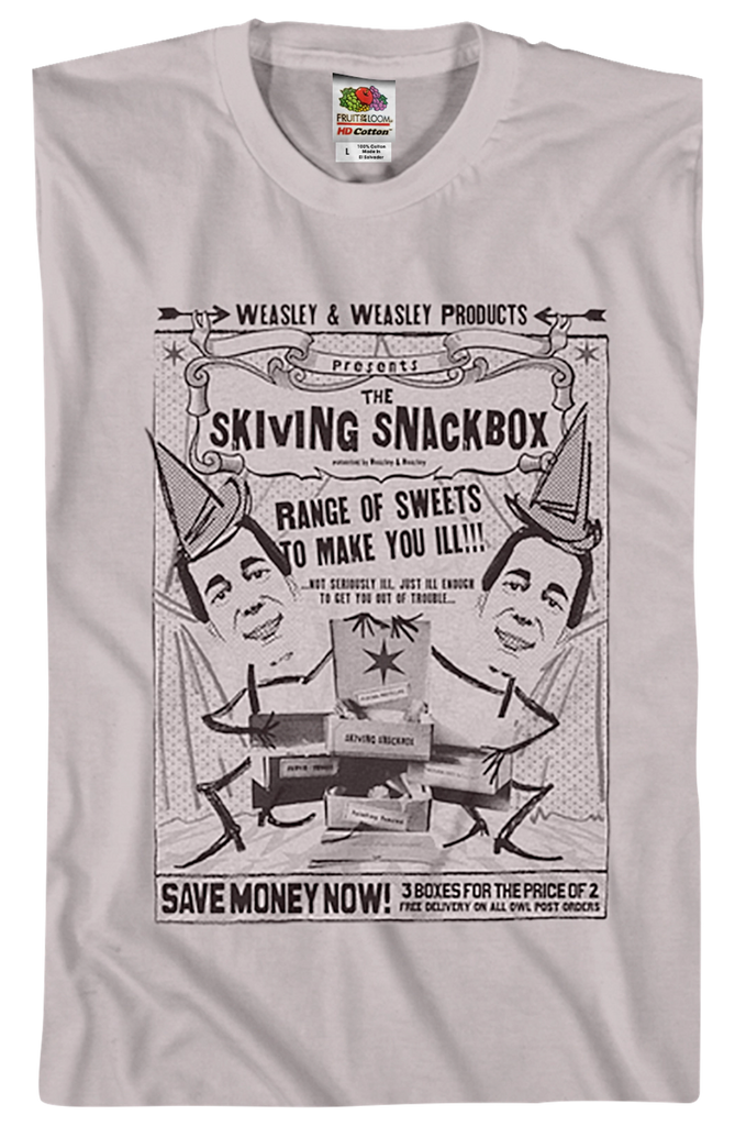 Skiving Snackbox Harry Potter T-Shirt