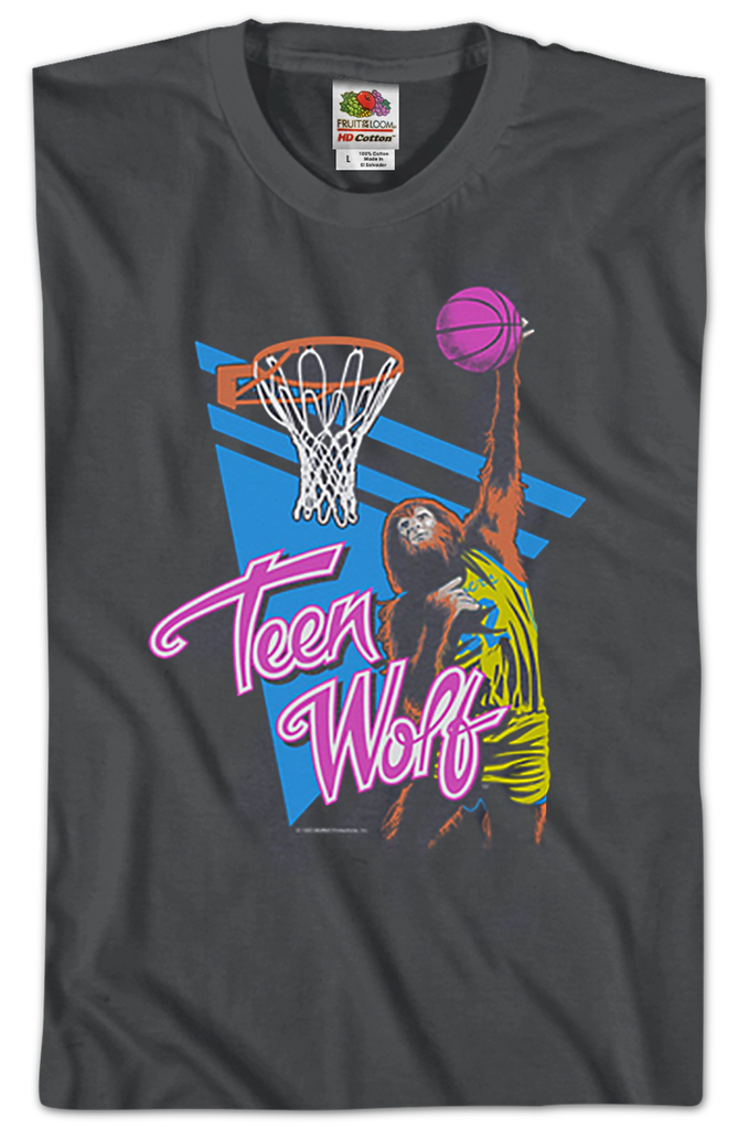 Slam Dunk Teen Wolf T-Shirt: Teen Wolf Mens T-Shirt