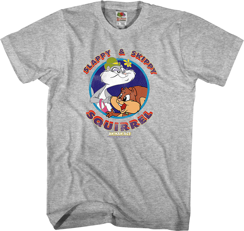 Slappy and Skippy Squirrel Animaniacs T-Shirt