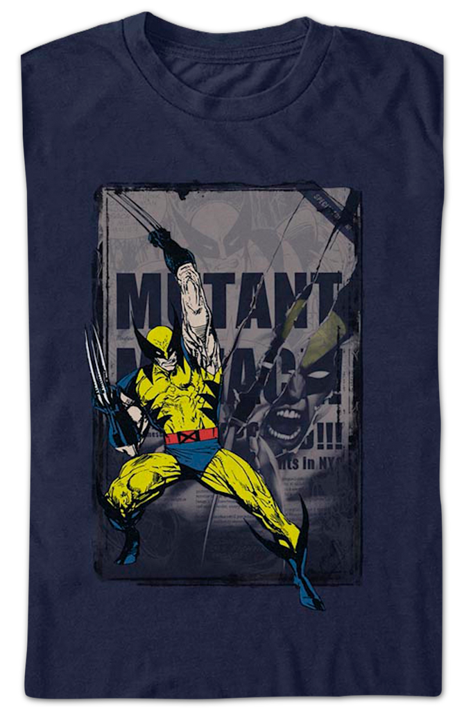 Slashed Wolverine Marvel Comics T-Shirt