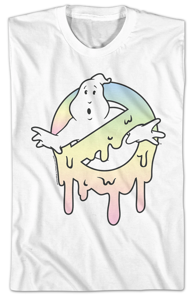 Slime Logo Ghostbusters T-Shirt: Ghostbusters Men T-Shirt