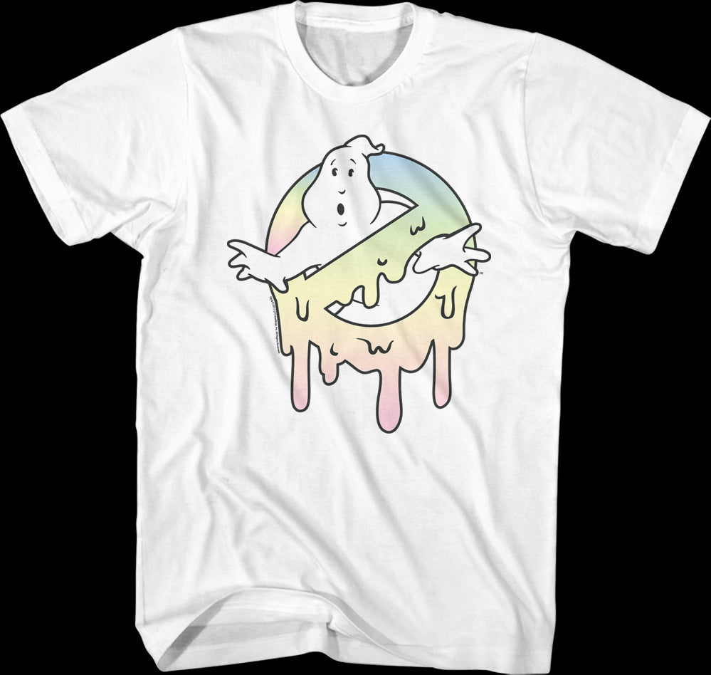 Slime Logo Ghostbusters T-Shirt: Ghostbusters Men T-Shirt
