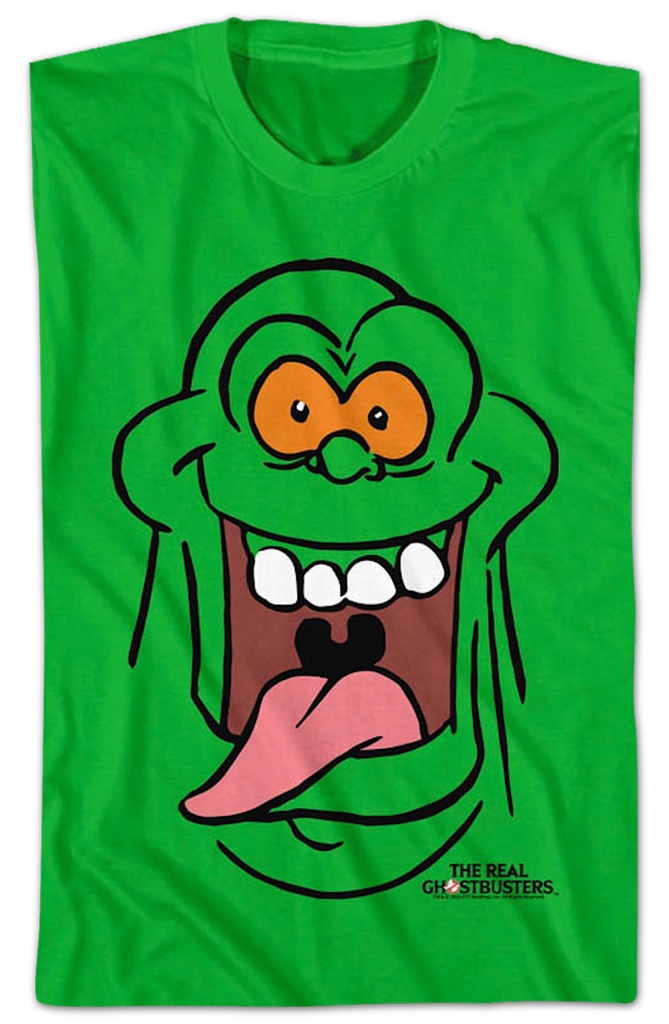 Slimer's Face Real Ghostbusters T-Shirt