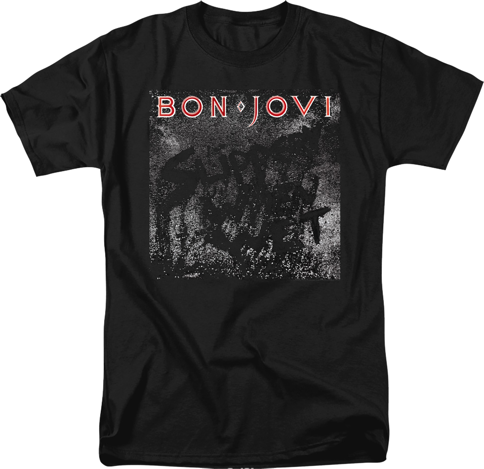 Slippery When Wet Cover Bon Jovi T-Shirt