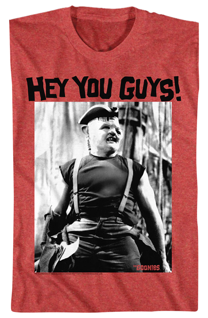 Sloth Hey You Guys Goonies T-Shirt