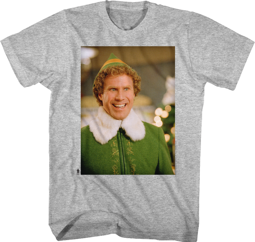 Smiling Elf T-Shirt: Elf Mens T-Shirt