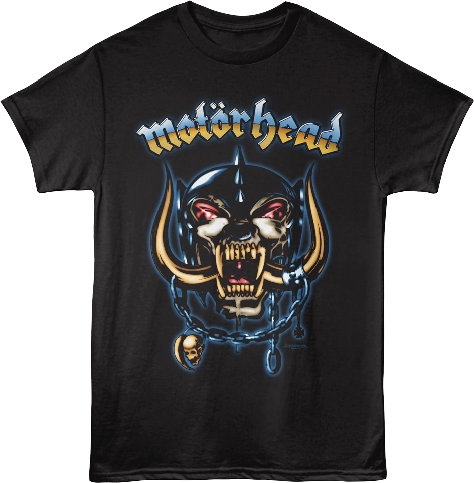 Snaggletooth Chain Motorhead T-Shirt