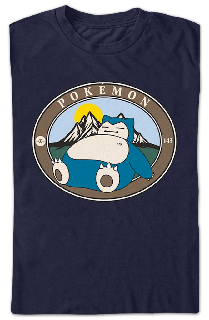 Snorlax Pokemon T-Shirt
