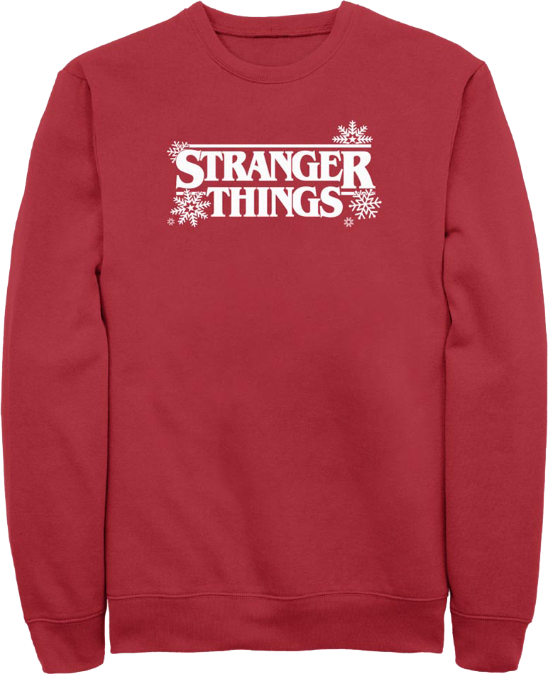Snowflakes Stranger Things Sweatshirt