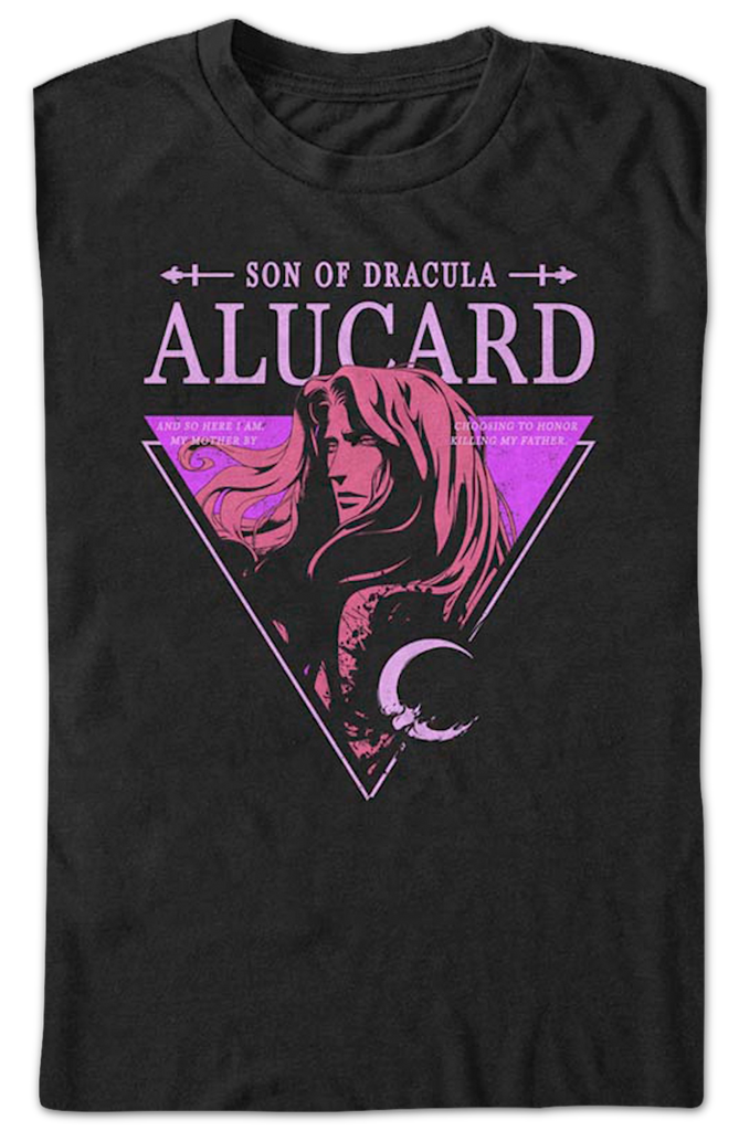 Son Of Dracula Alucard Castlevania T-Shirt