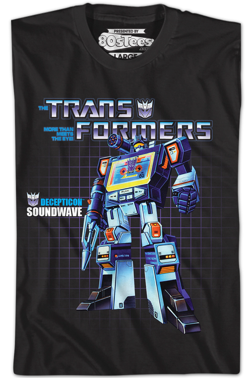 Soundwave Shirt: Transformers Mens T-Shirt