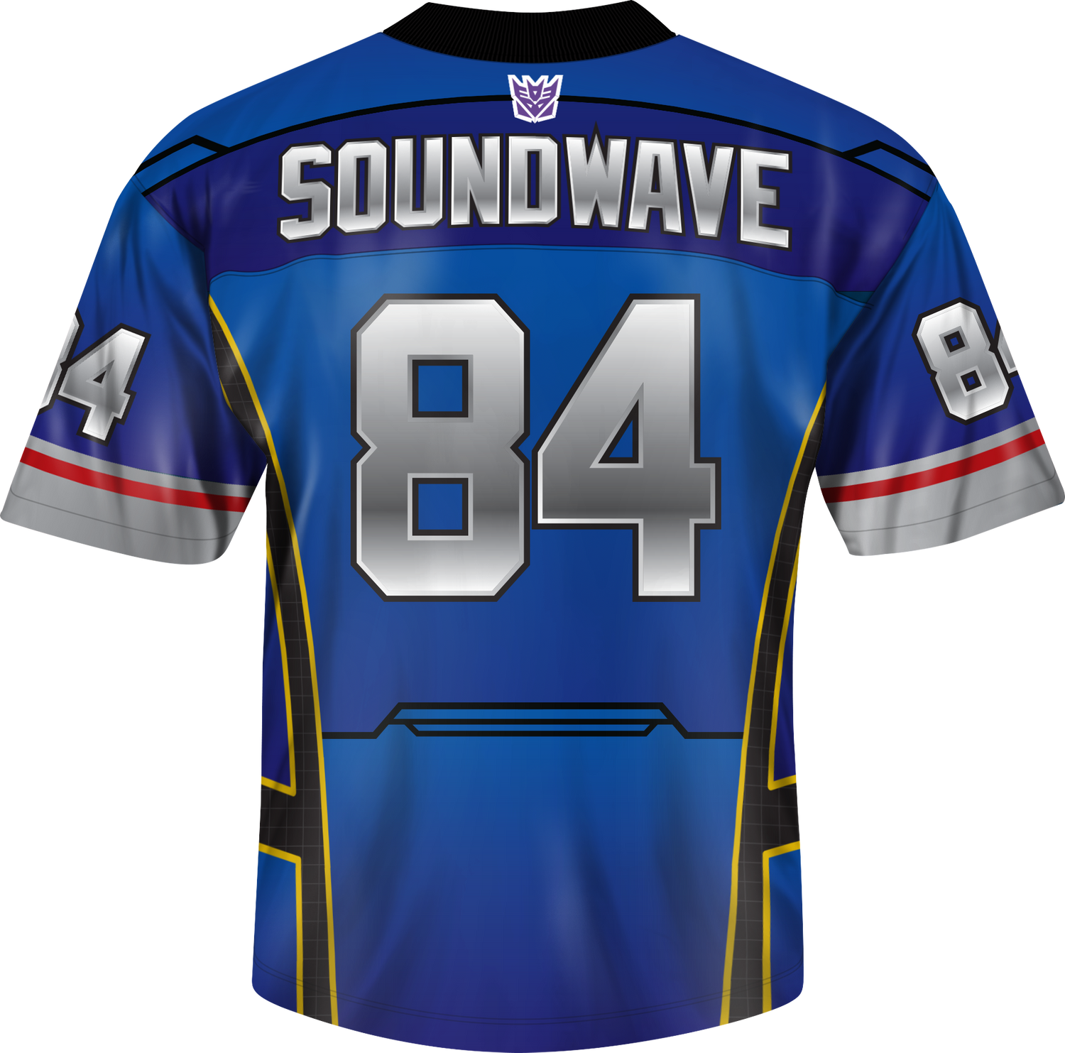 Soundwave Transformers Football Jersey