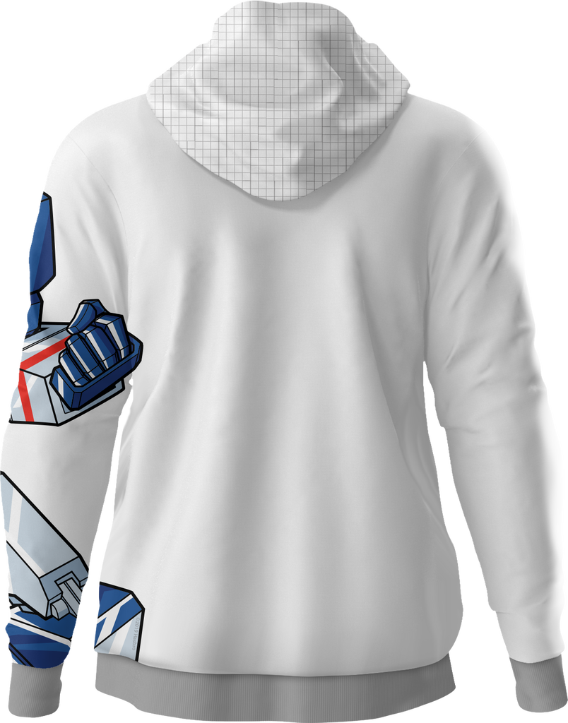 Soundwave Transformers Premium Zippered Hoodie