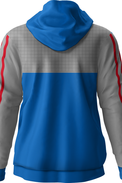 Soundwave Vintage Striped Sleeve Transformers Hoodie