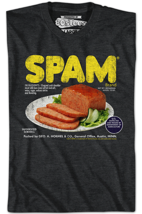 Spam T-Shirt: Spam Brand Mens T-Shirt