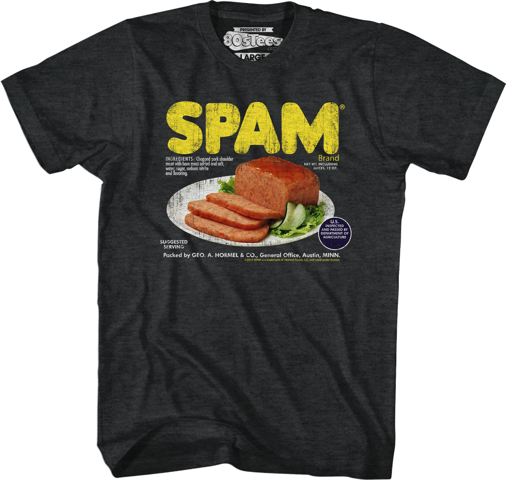 Spam T Shirt Spam Brand Mens T Shirt spam-t-shirt-spam-brand-mens-t-shirt