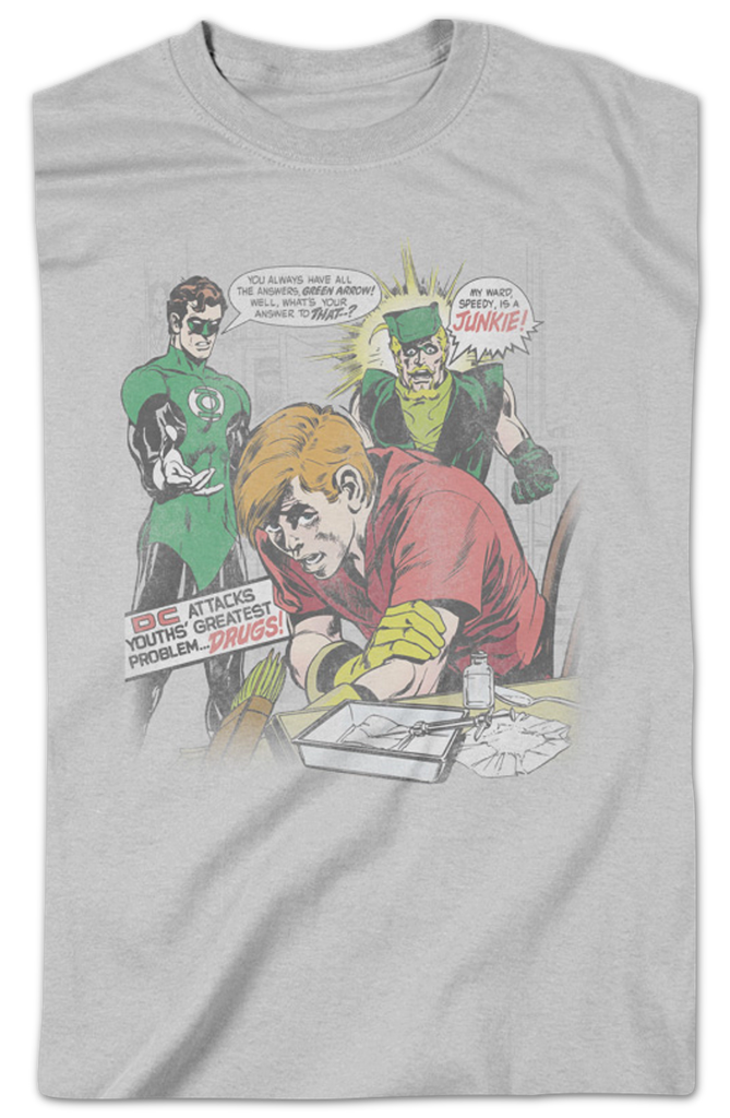 Speedy Is A Junkie DC Comics T-Shirt