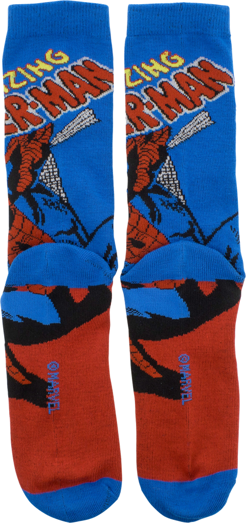 The Amazing Spider-Man Marvel Comics Socks