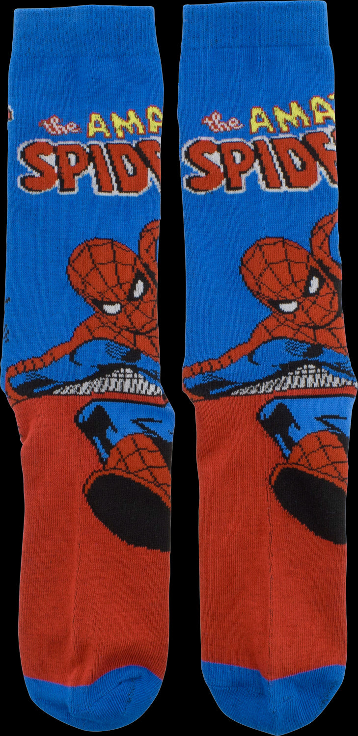 The Amazing Spider-Man Marvel Comics Socks