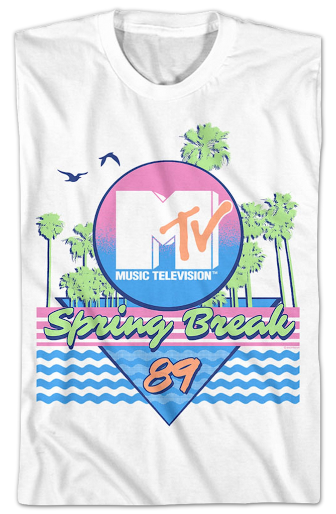 Spring Break '89 MTV Shirt