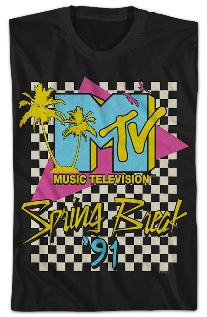 Spring Break '91 MTV Shirt