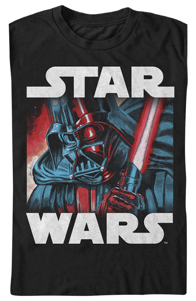 Star Wars Artistic Darth Vader T-Shirt