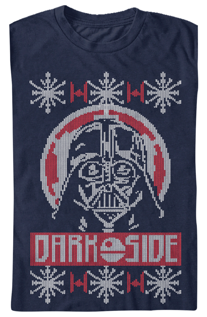 Star Wars Darth Vader Christmas T-Shirt Knit Pattern