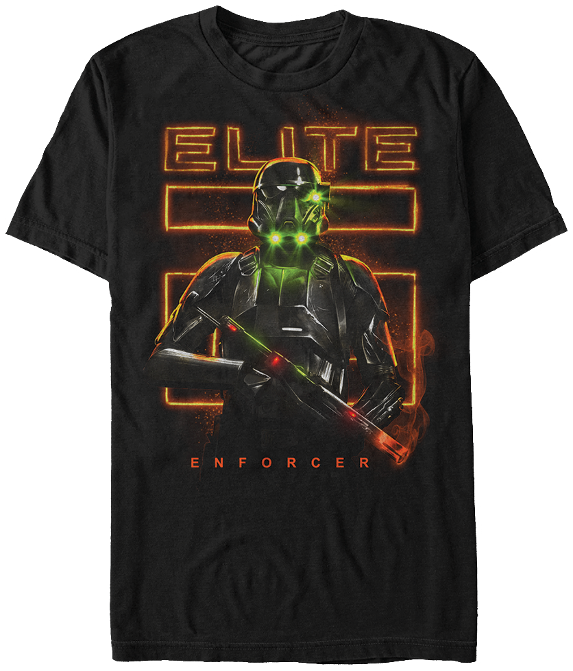 Star Wars Rogue One Elite Enforcer T-Shirt: Star Wars Mens T-Shirt