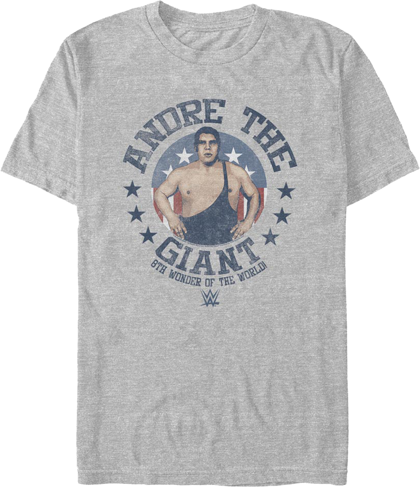 Stars And Stripes Andre The Giant T-Shirt