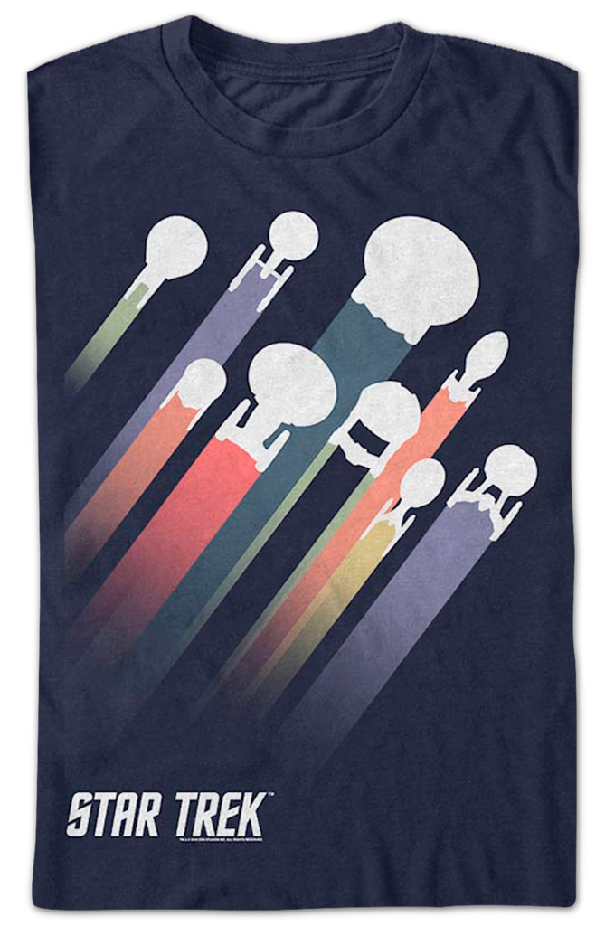 Starships Star Trek T-Shirt