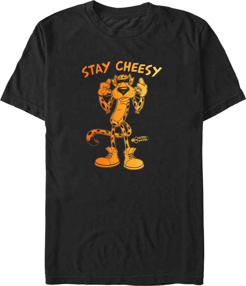 Stay Cheesy Gradient Cheetos T-Shirt