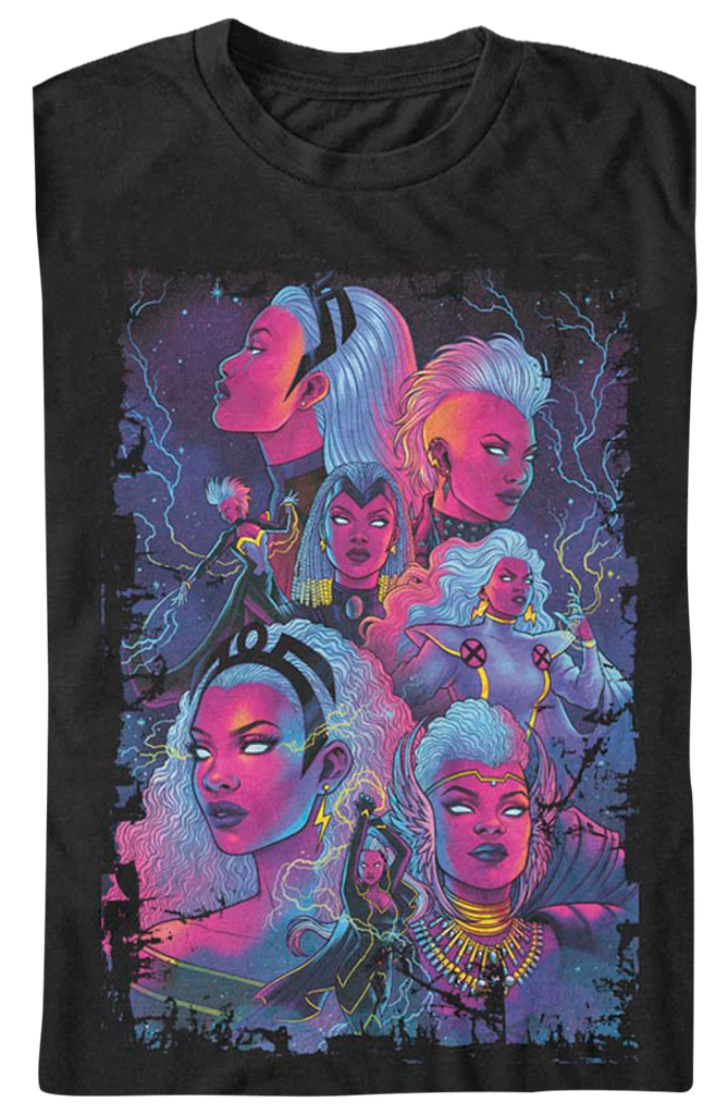 Storm Collage X-Men T-Shirt