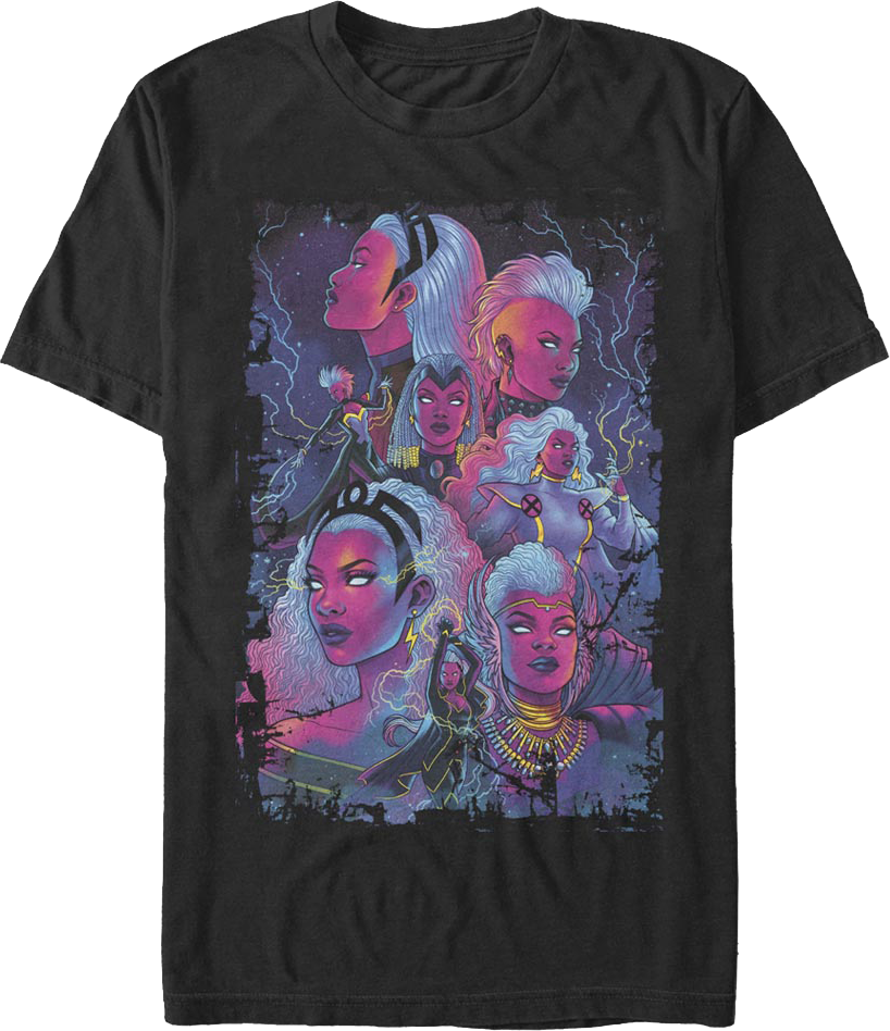 Storm Collage X-Men T-Shirt