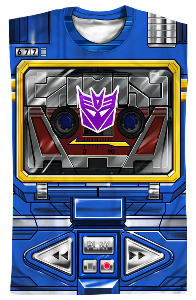 Soundwave Costume T-Shirt: Transformers Mens T-Shirt