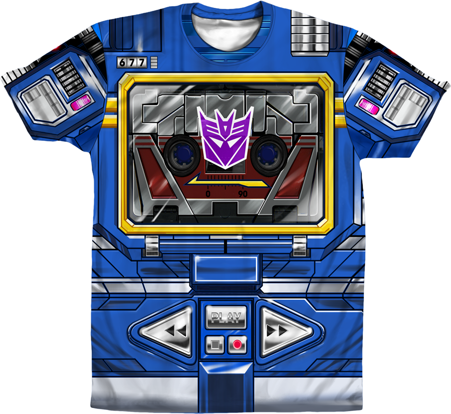 Soundwave Costume T-Shirt: Transformers Mens T-Shirt