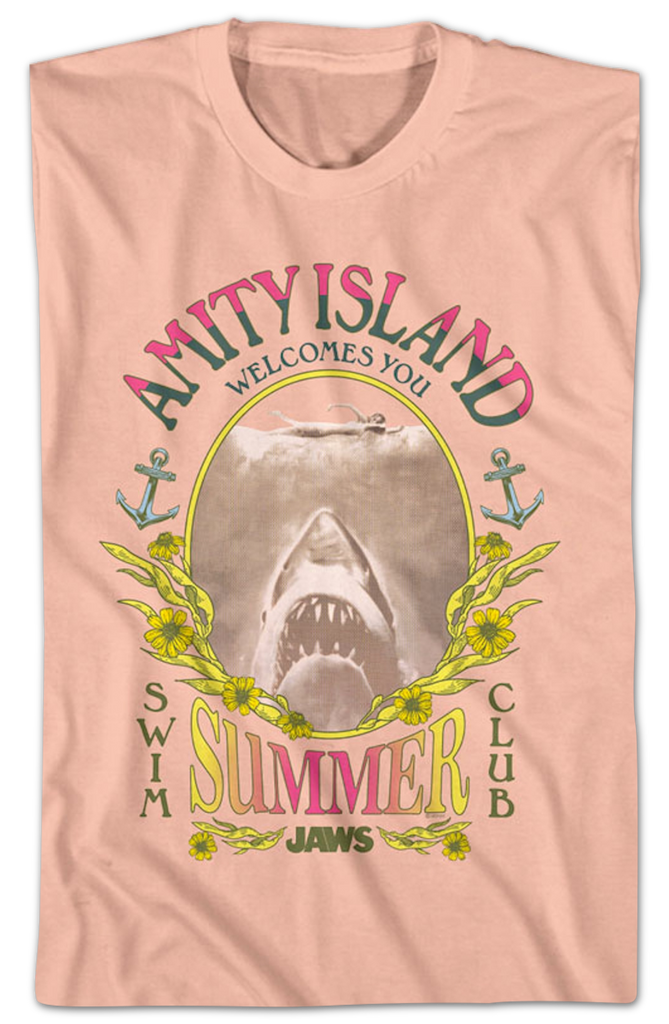 Summer Swim Club Jaws T-Shirt