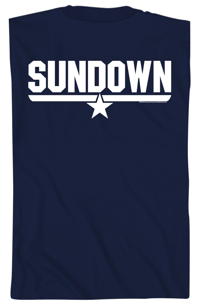 Sundown Name Top Gun T-Shirt