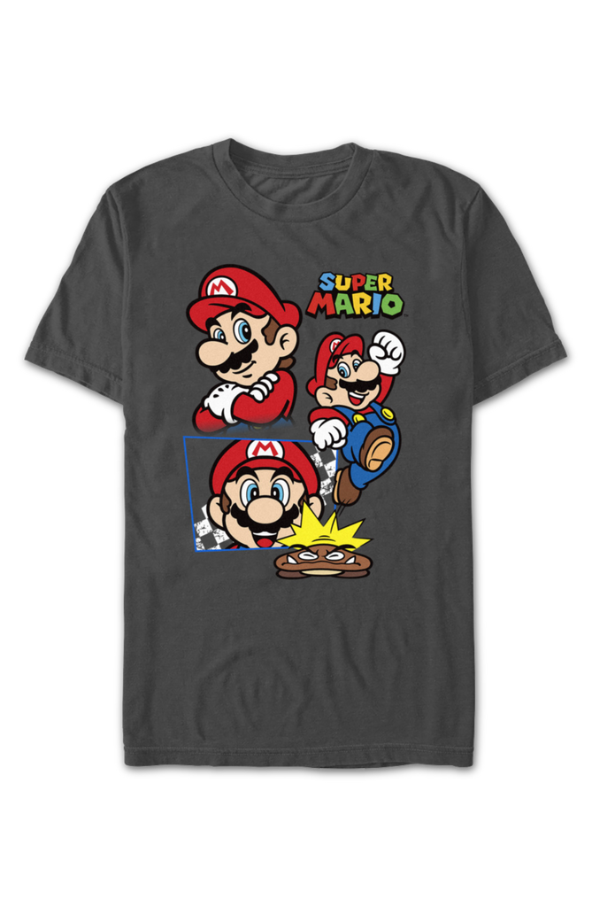 Super Mario Poses Collage Nintendo T-Shirt