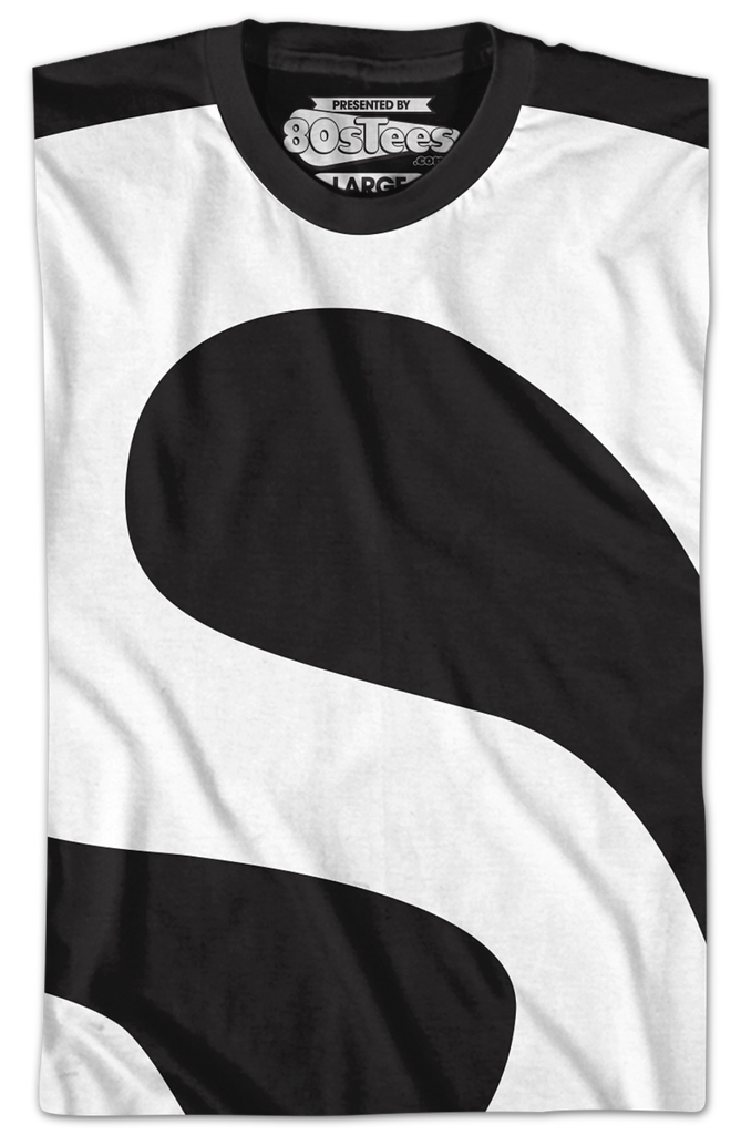 Supervillain Swirl Shirt T-shirt: 80sTees.com Exclusive Mens T-Shirt