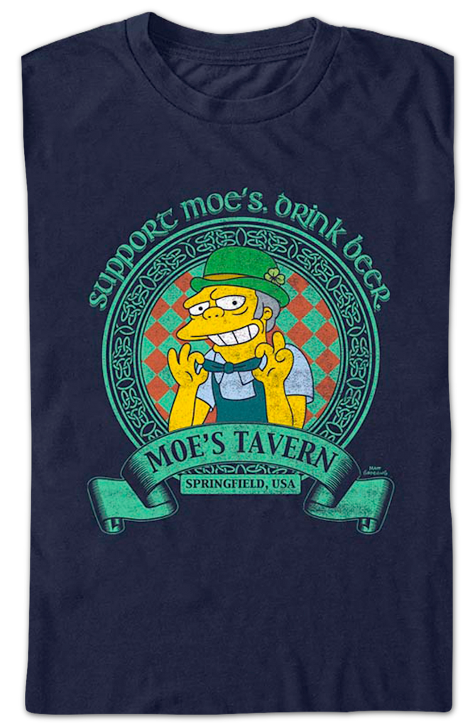 Support Moe's Simpsons T-Shirt