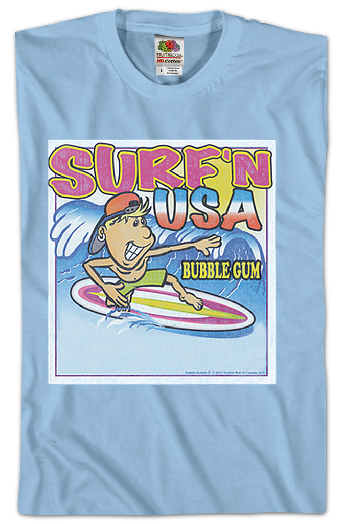 Surf'n USA Dubble Bubble T-Shirt. Men's T-Shirt