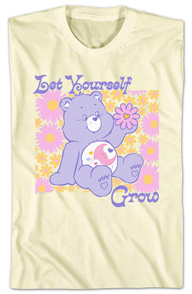 Sweet Dreams Bear Let Yourself Grow Care Bears T-Shirt