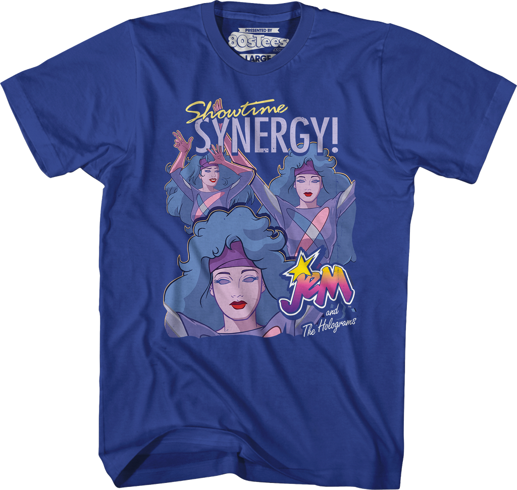 Syngergy Collage Jem And The Holograms T-Shirt
